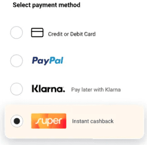 Super Payments Cashback App - Quick or Instant Cashbak Offers